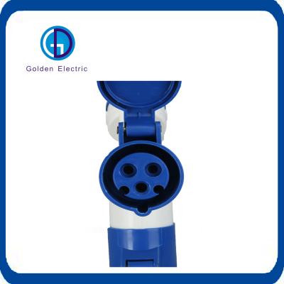 China Cable Interface Type CCC Certification 2p E IP44 230V 2p 3p 16A 2/3 Way Industrial Plug for sale