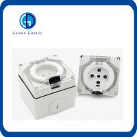 China Australian Standard Waterproof Outdoor Socket with Shell Material Copper Galvanized for sale