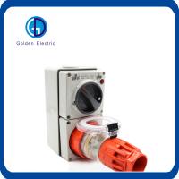 China Switch Customized Rated Voltage 250V Australian Standard Integrated Industrial Socket for sale