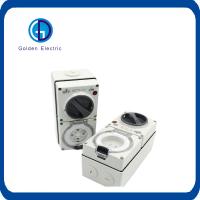 China Switch Customized Rated Voltage 250V Australian Standard Integrated Industrial Socket for sale