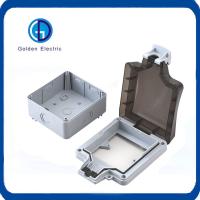 China 10A IP66 Double Socket Weatherproof Switch Socket Box for Outdoor Electrical Solutions for sale
