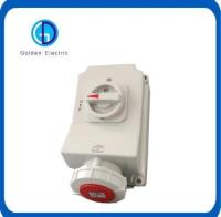 China 110-240V Industrial Mechanical Interlock Socket and Switch with Customization Option for sale