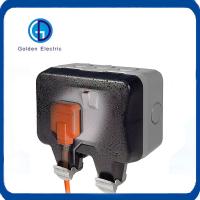 China 10A IP66 Double Socket Weatherproof Switch Socket Box for Outdoor Electrical Solutions for sale