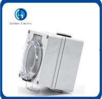 China Flame Retardant PC Plastic Shell Material Waterproof Electric Socket and Wall Switch for sale