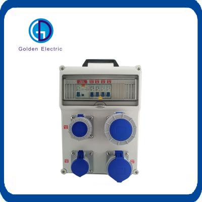 China Low Voltage Operation Voltage Plastic Waterproof Industrial Plug Socket Box for Outdoor for sale