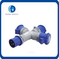 China Customized Support IP44/IP67 2p E 3p E Multiple Socket Adaptor for Industrial Outlets for sale