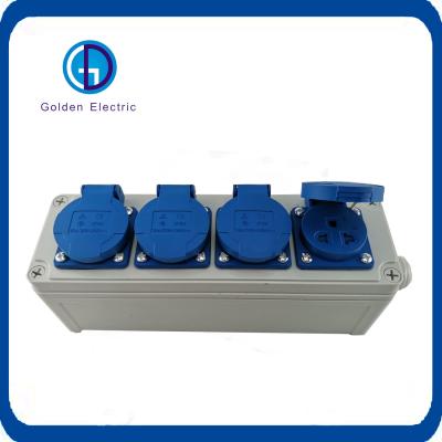China Different Specifications Protection Plastic Waterproof Socket Box for Industrial Plug for sale