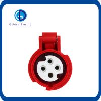 China Industrial Function IP44/IP67 32AMP 4pin Plug Socket Connector with CE Certified for sale