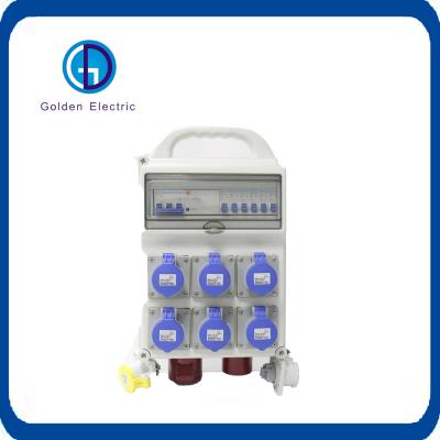중국 가등전압 220/230/240/380V/415V의 결합된 전기 소켓 배급 상자 판매용