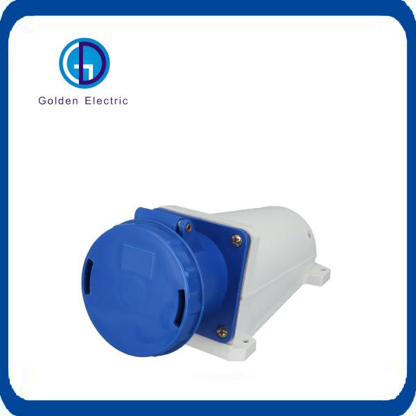 Quality Industrial IP67 3pin/4pin/5pin Industrial Surface Mounted Socket Nominal Voltage 220V for sale