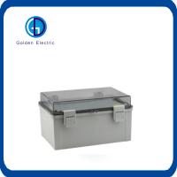 China Plastic Waterproof Electrical Junction Switch Box with Transparent Lid Many Different Sizes for sale