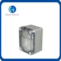 China Plastic Waterproof Electrical Junction Switch Box with Transparent Lid Many Different Sizes for sale