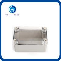China Plastic Waterproof Electrical Junction Switch Box with Transparent Lid Many Different Sizes for sale