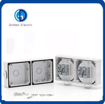 China 1 Gang Switch 2 Gang UK Socket for Outdoor Applications Durable and IP66 Weatherproof for sale