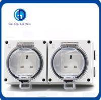 China Customizable Multi-Function 1 Gang Switch and 2 Gang Socket with IP55 Protection for sale