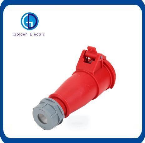 Quality Waterproof 3p Industrial Plug Socket Electrical Connector Durable Rated Current for sale