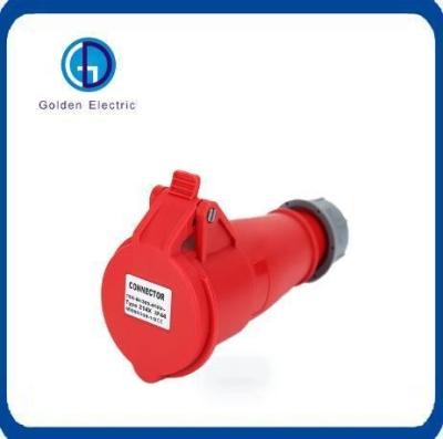 China 110V/220V/380V/415V Cee 16A/32A 3p Blue Outdoor Waterproof Plug Socket Connector for sale