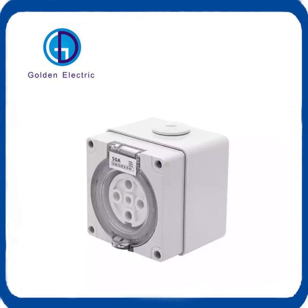 Quality 10A 20A 32A 40A 50A 4pins Round Surface Sockets Australia Standard Socket for sale
