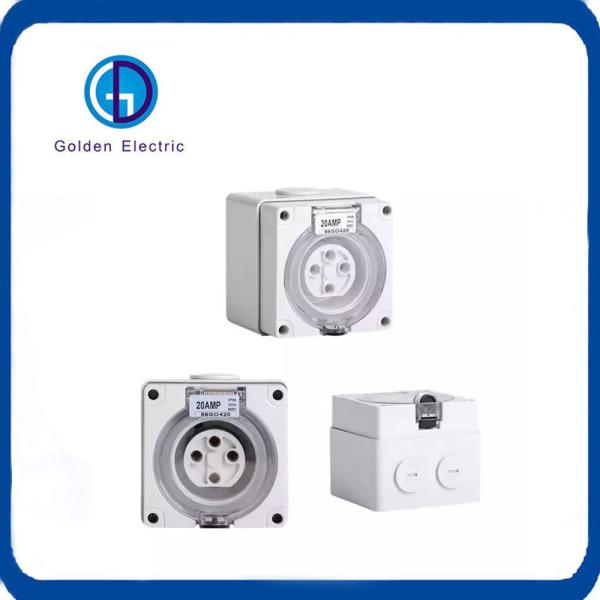 Quality Waterproof Industrial Plug Socket Au Australia Standard 5p 10A 20A 32A 40A 50A for sale