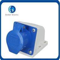 China Customized Red Plug And Socket Connectors 415V With Surface Mounted for sale