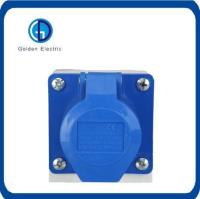 China Customized Red Plug And Socket Connectors 415V With Surface Mounted for sale