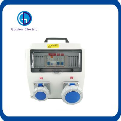 China IP67 Shell Protection Grade Portable Combination Socket Board Box for Power Plants for sale