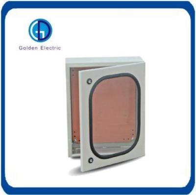China Outdoor Waterproof Sheet Metal Steel Electric Enclosure Meter Junction Metal Box IP66 for sale