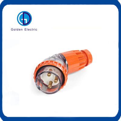 Китай IP66 3 фазы 500В 40А 3/4/5 штиф водонепроницаемый австралийский угловой розетка электрический промышленный розетка продается