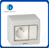China 16A Waterproof Industrial Electrical Sockets IP55 Different Sizes Customizable for sale