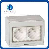 China 16A Waterproof Industrial Electrical Sockets IP55 Different Sizes Customizable for sale