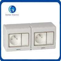 China 16A Waterproof Industrial Electrical Sockets IP55 Different Sizes Customizable for sale