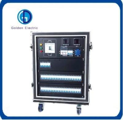 China Plastic Shell 380V Stage LED Lighting Display Screen Panel Electric Supply Power Distro Box for sale