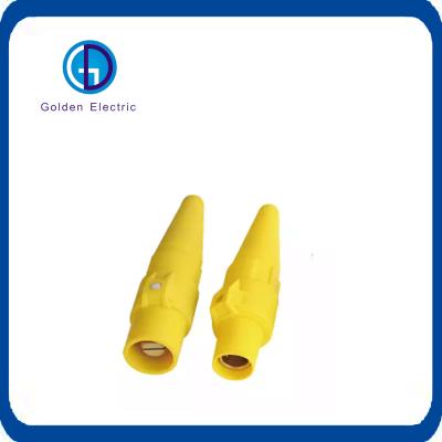 China 2P 400A Camlock Male Electric Power Connectors Industrial For Extension Cables for sale