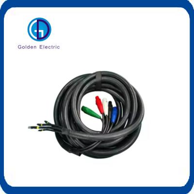 China 2P 400A Camlock Male Electric Power Connectors Industrial For Extension Cables for sale