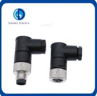 China 3pin Electric Waterproof M8 Sensor Connector Screw Threaded Coupling for sale