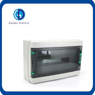 China Silkscreen Customization IP65 Waterproof Distribution Box with ABS Body and PC Cover for sale