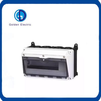 China Power Distribution Board Box IP65 Waterproof 12way 24way MCB Plastic for Power Plants for sale