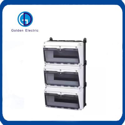 China Power Distribution Board Box IP65 Waterproof 12way 24way MCB Plastic for Power Plants for sale