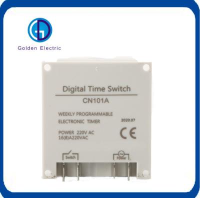 China Cn101A 24 Hours Programmable Digital Timer Switch with Customized Request Panel Mount for sale