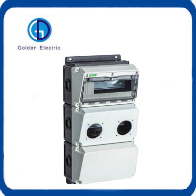 Cina ABS/PC Plastico esterno IP65 impermeabile 3p N E 4pins Industrial Outlet Socket Box in vendita