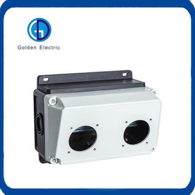 Cina ABS/PC Plastico esterno IP65 impermeabile 3p N E 4pins Industrial Outlet Socket Box in vendita