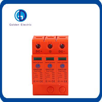 China Upgrade Your Protection with 2p and 3p Surge Protector Device 20-40ka SPD 600V 1000V for sale