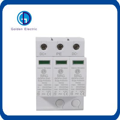 China 20ka-40ka 2p 3p 4p Surge Protector for Power System Lightning Protection on DIN Rail for sale