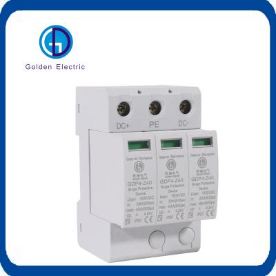 China 20ka-40ka 2p 3p 4p Surge Protector for Power System Lightning Protection on DIN Rail for sale