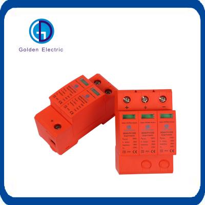 China Solar PV System Used AC/DC 2p 3p Surge Protector Lightning Protection Device Imax 40ka for sale