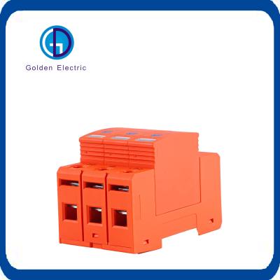 China Solar PV System Used AC/DC 2p 3p Surge Protector Lightning Protection Device Imax 40ka for sale