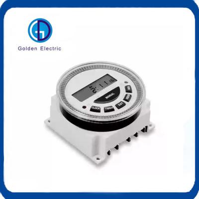 China 17 Times Switch Digital LCD Power Timer Switch for Industrial AC220V 110V 24V 12V 16A for sale