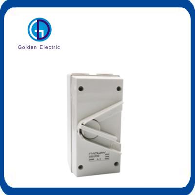China Powerful Australian Standard Outdoor Isolation Switch with PC Rainproof Shell Material for sale