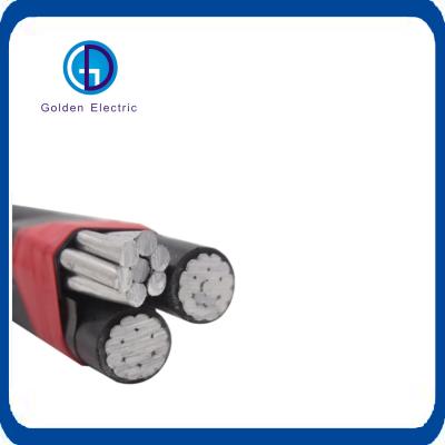China AC Cable Overhead Duplex Triplex Twisted Aluminum Conductor Aerial Bundle for Durable for sale