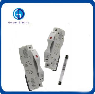 China 1500V gelijkstroom fusehouders 14X85mm met licht zonne-systeem circuit board installatie Gstp-25 Te koop